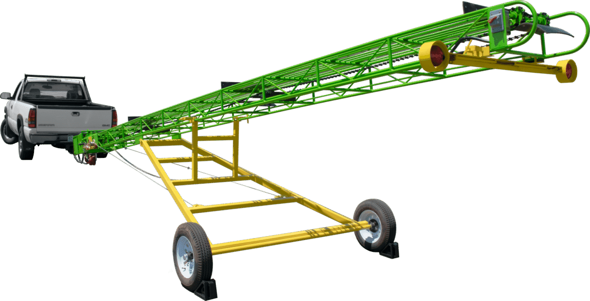 Boost Roofing Speed: Chain and Flight Conveyor- E-Z Lift